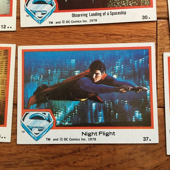 DC Comics | Other | Superman 978 Vintage Trading Cards Set Of 19 Plus 1 ...